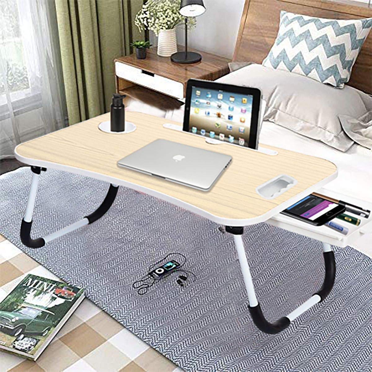 Callas Multipurpose Foldable Laptop Table | Mac Holder | Table Holder ...